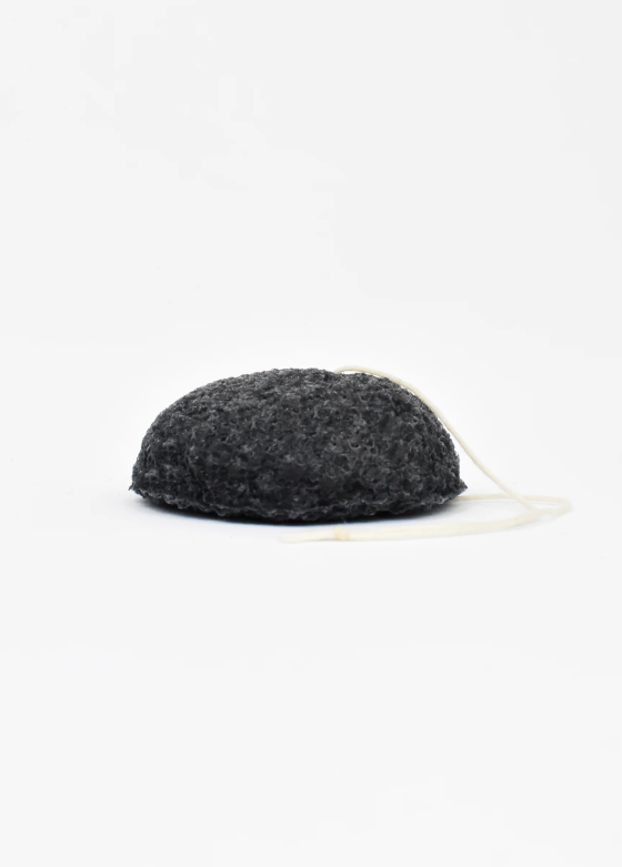 Shikohin Charcoal Plant-Based Konjac Sponge